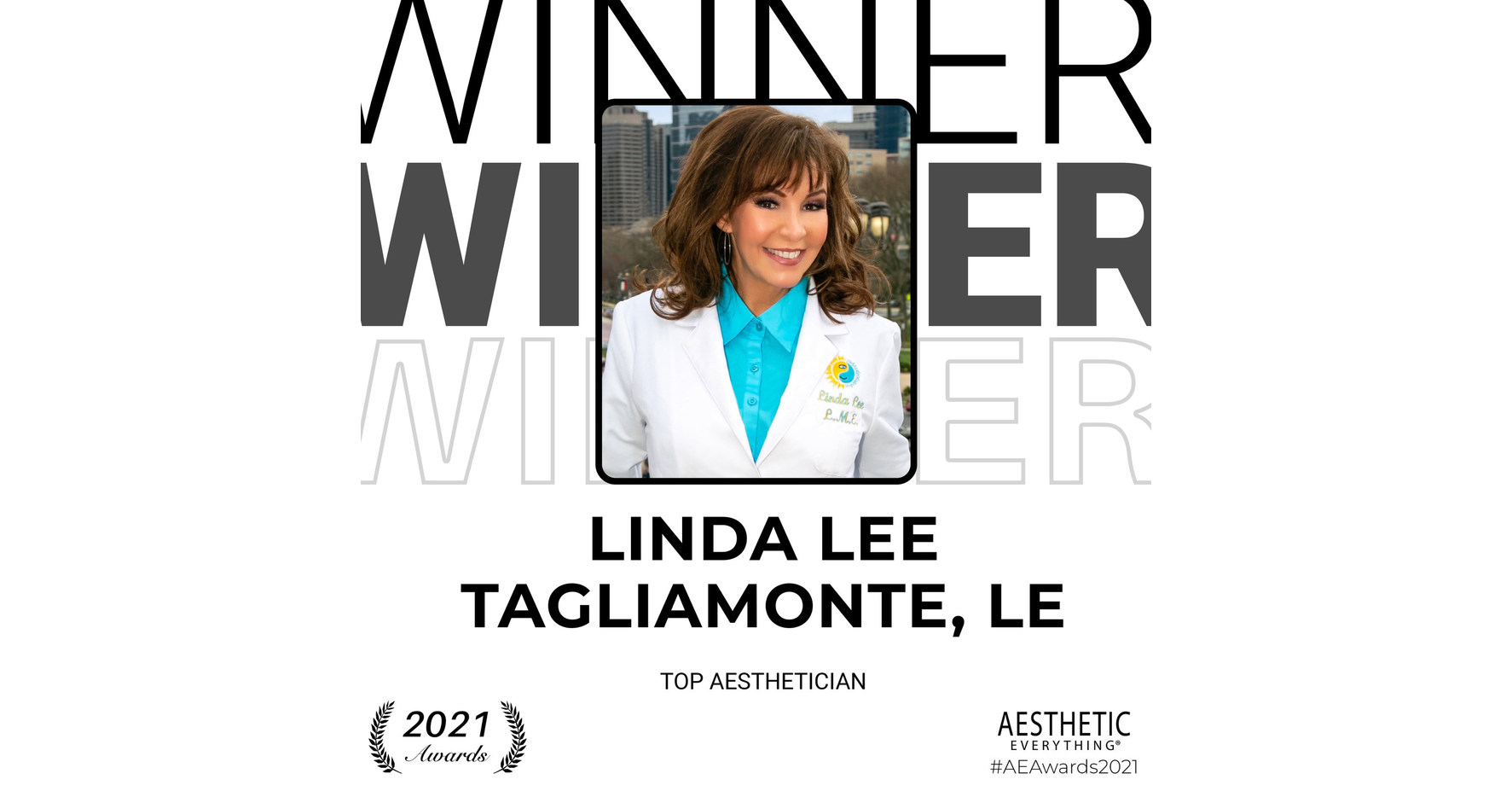Linda Lee Tagliamonte, LE receives Top Aesthetician in the Aesthetic ...