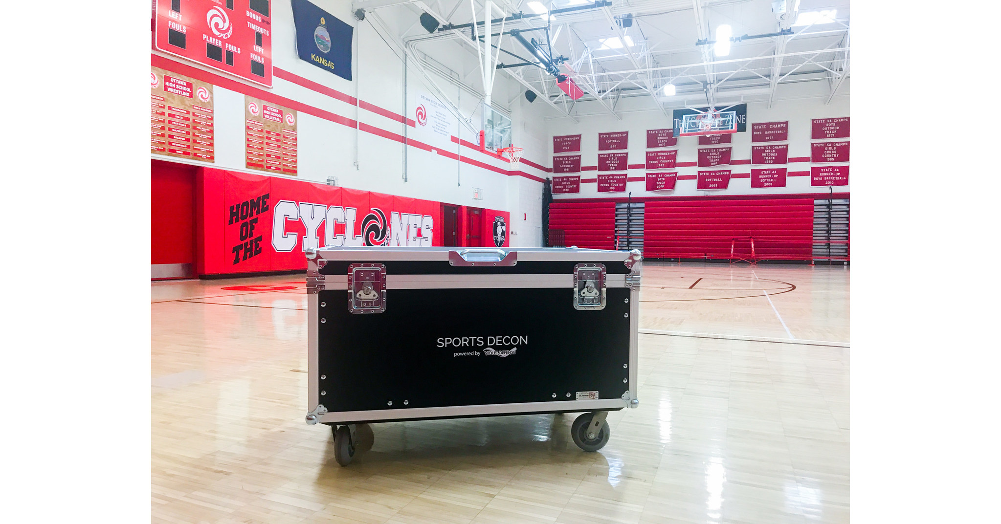 Violet Defense Conducts Disinfection Evaluation With Kansas School District