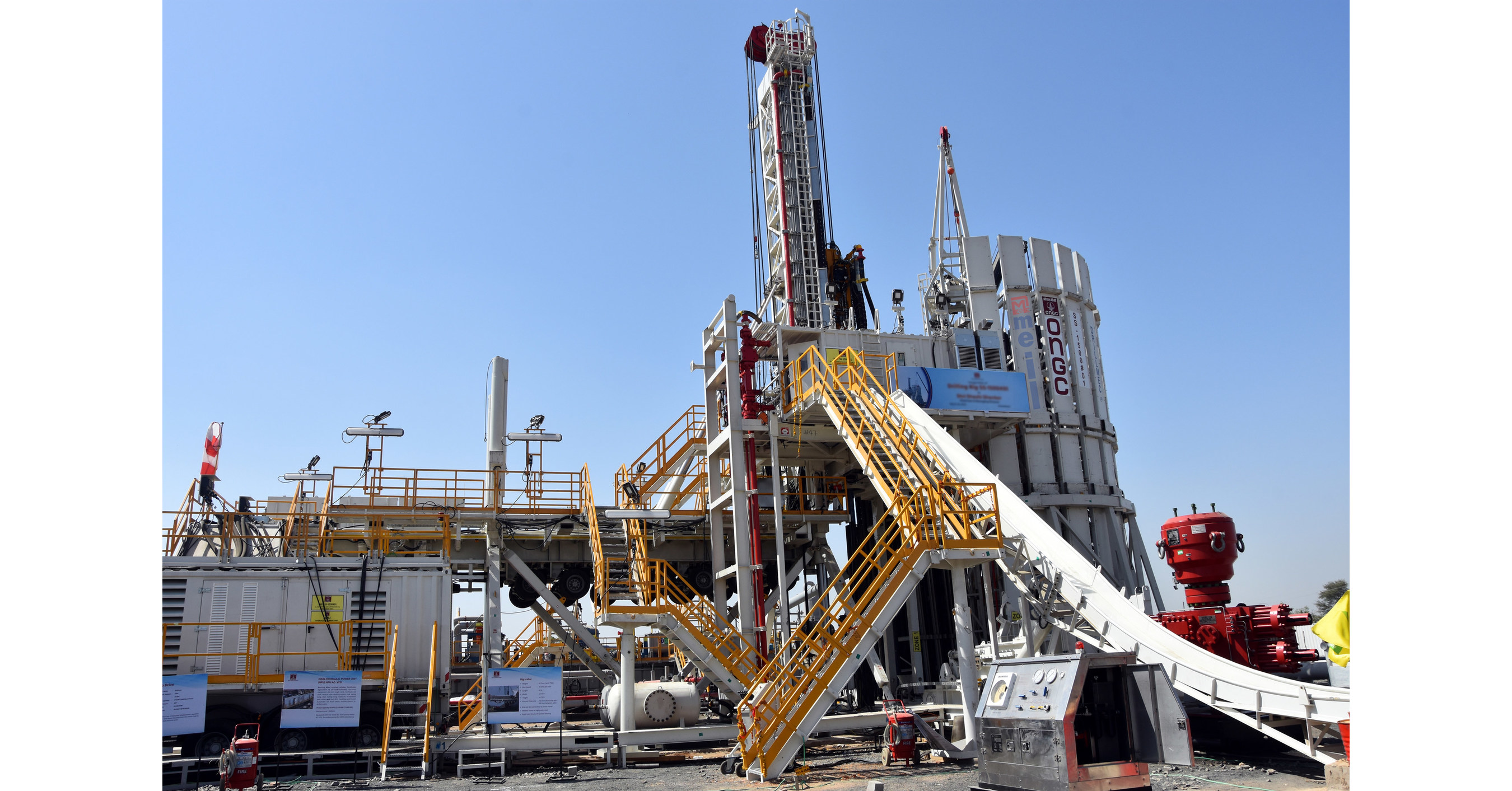 India's first Indigenous Hydraulic Rigs By MEIL