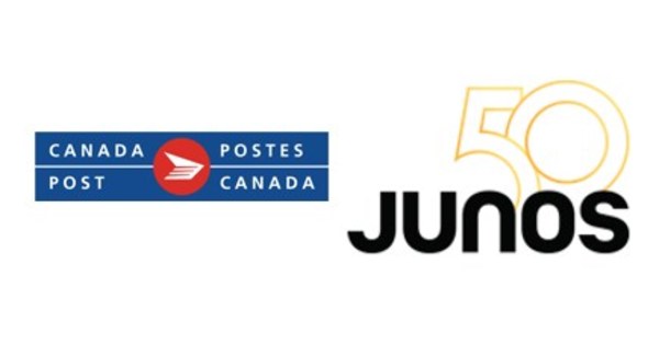 Canada Post celebrates the JUNO Awards' golden anniversary