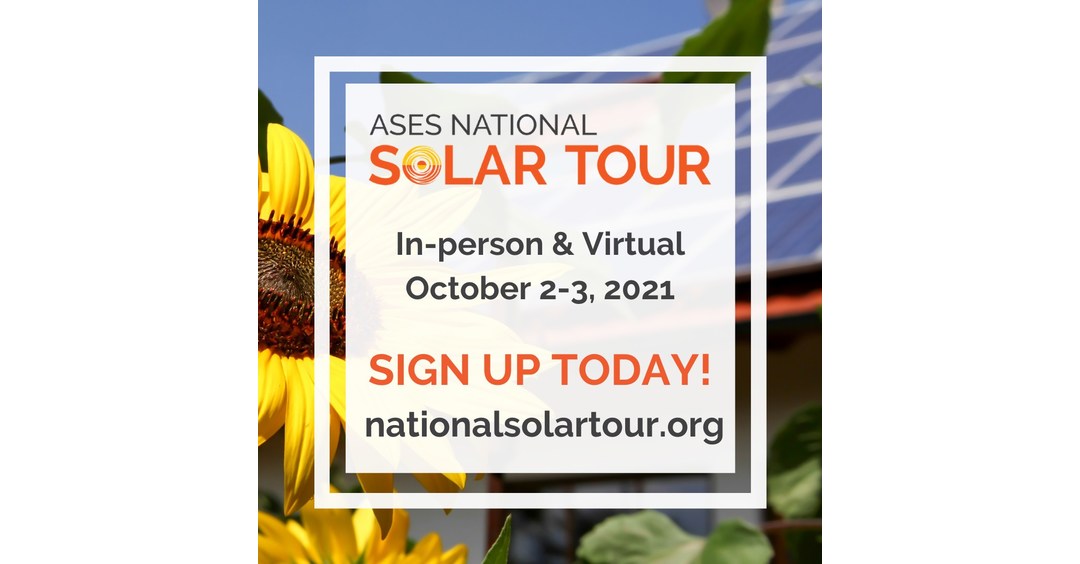 ASES National Solar Tour Coming Soon to a Neighborhood Near You