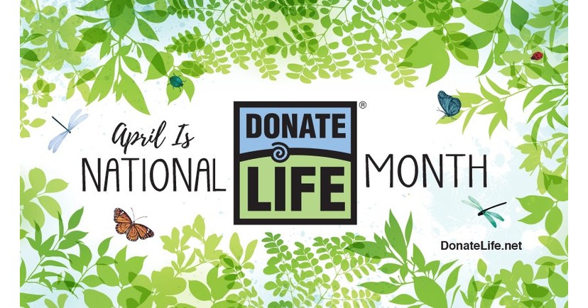 April is National Donate Life Month