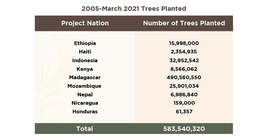 Eden Reforestation Projects Celebrates Planting of a Half-Billion Trees ...