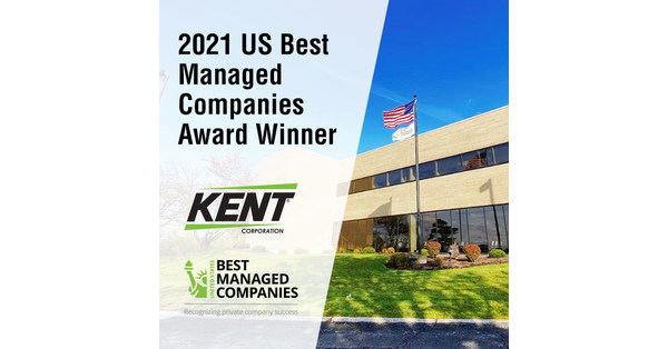 Kent Corporation Recognized as a US Best Managed Company