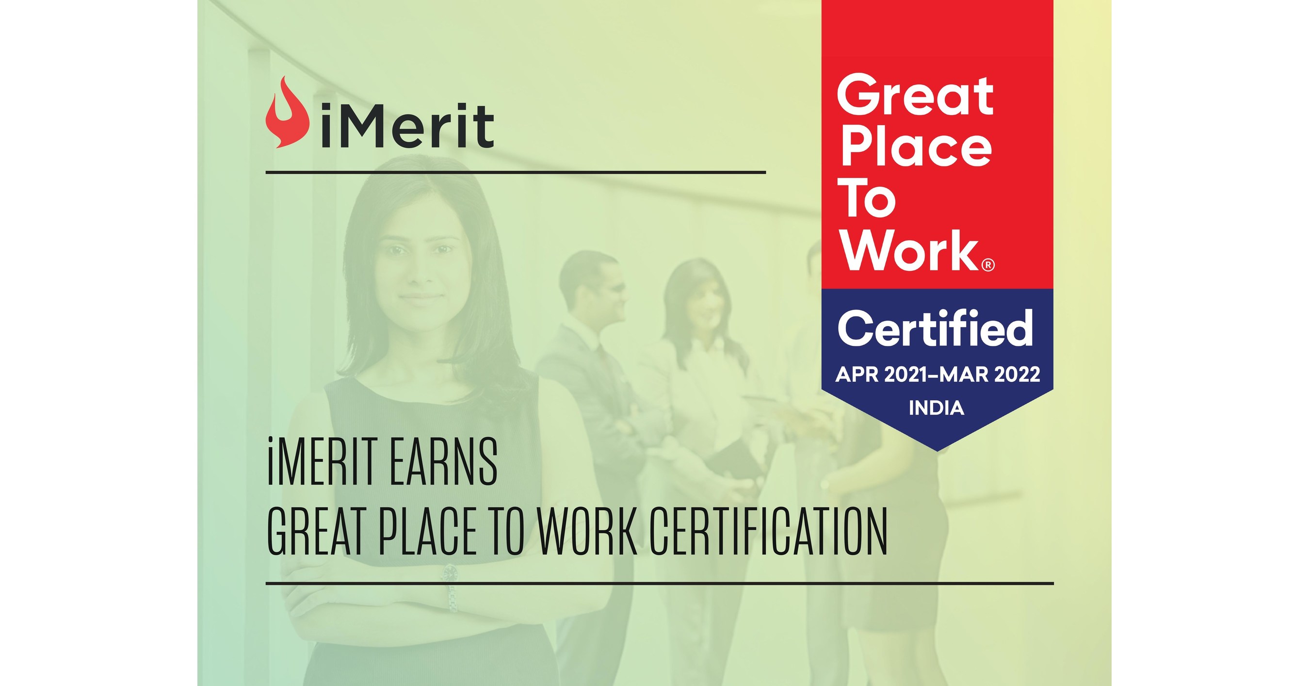 iMerit Technology Recognized as Great Place to Work®