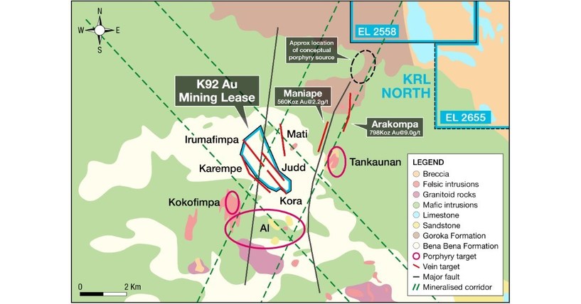 Kainantu Resources Advances Exploration at KRL North