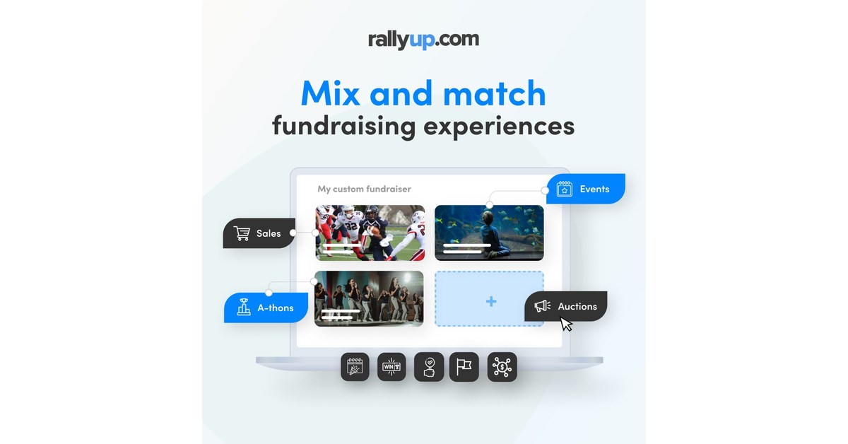 RallyUp Releases Major New Version of Its Virtual Fundraising Platform