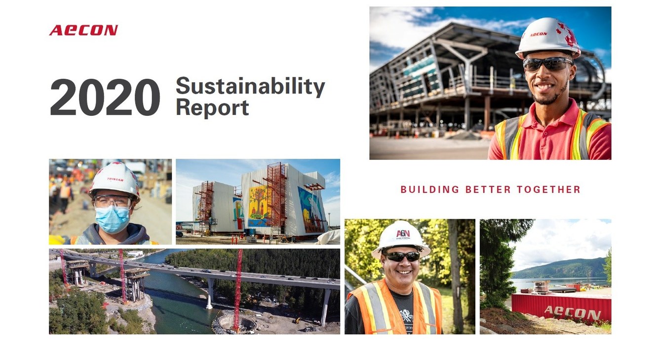 Aecon Releases Second Annual Sustainability Report - Building Better ...
