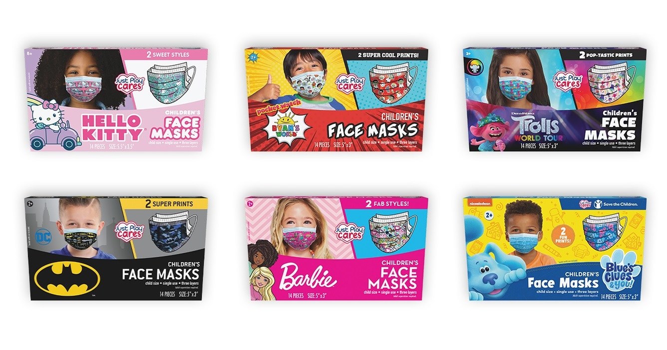 Just Play To Donate 1 Million Face Masks to Children's Hospitals ...