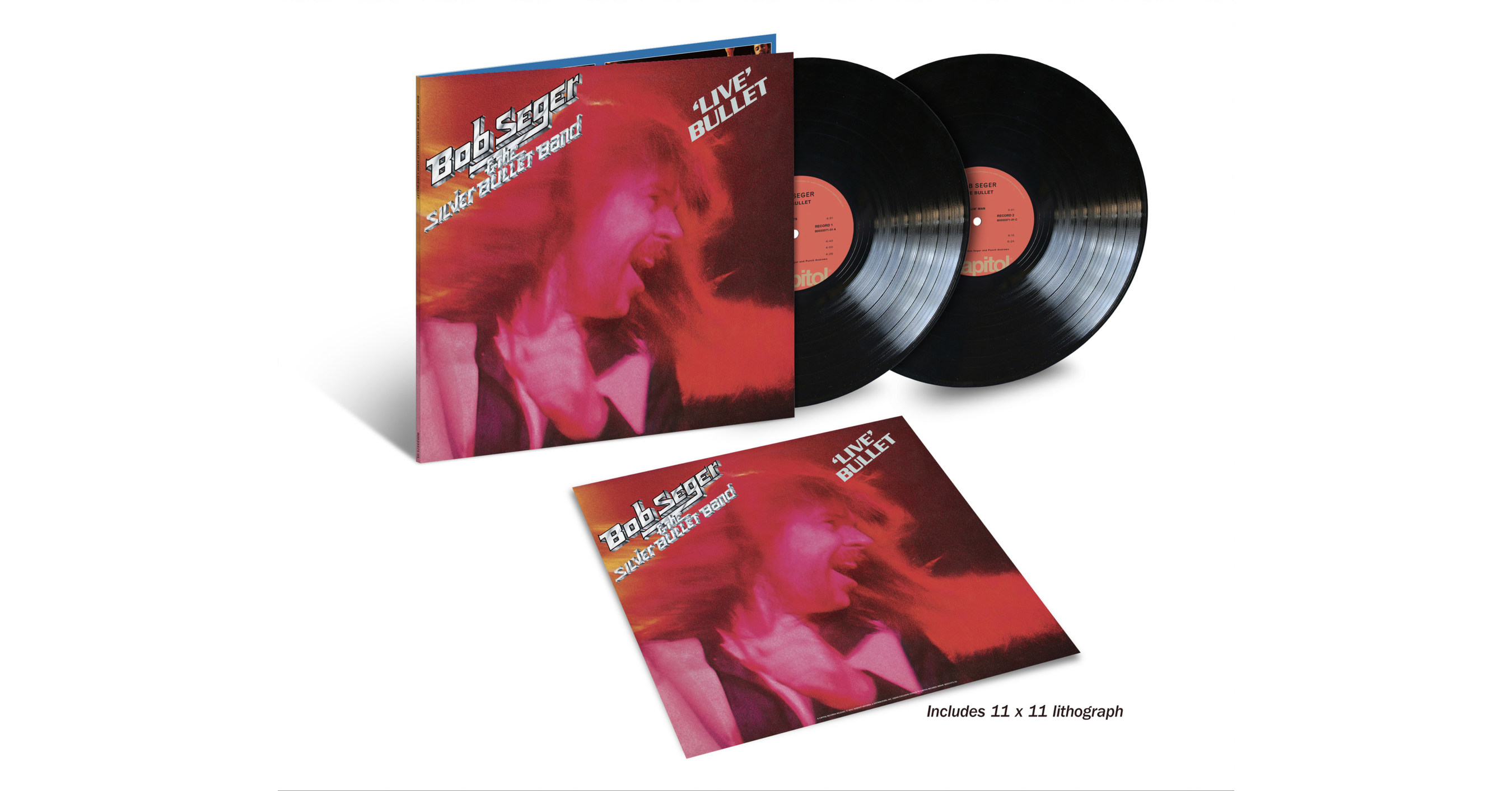 Bob Seger & The Silver Bullet Band 'Live' Bullet Album Newly Remastered ...