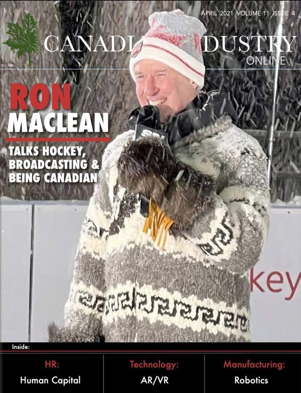 Sara Kopamees interviews Sportsnet's Ron MacLean for Canadian Industry ...