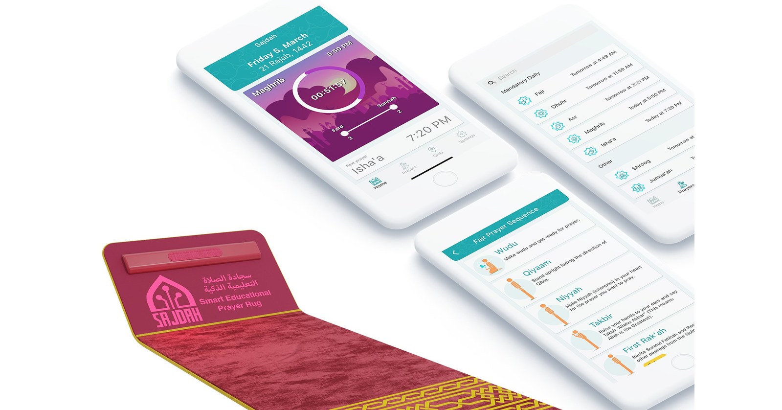 World's First Smart Educational Prayer Rug is Available for Pre-Order ...