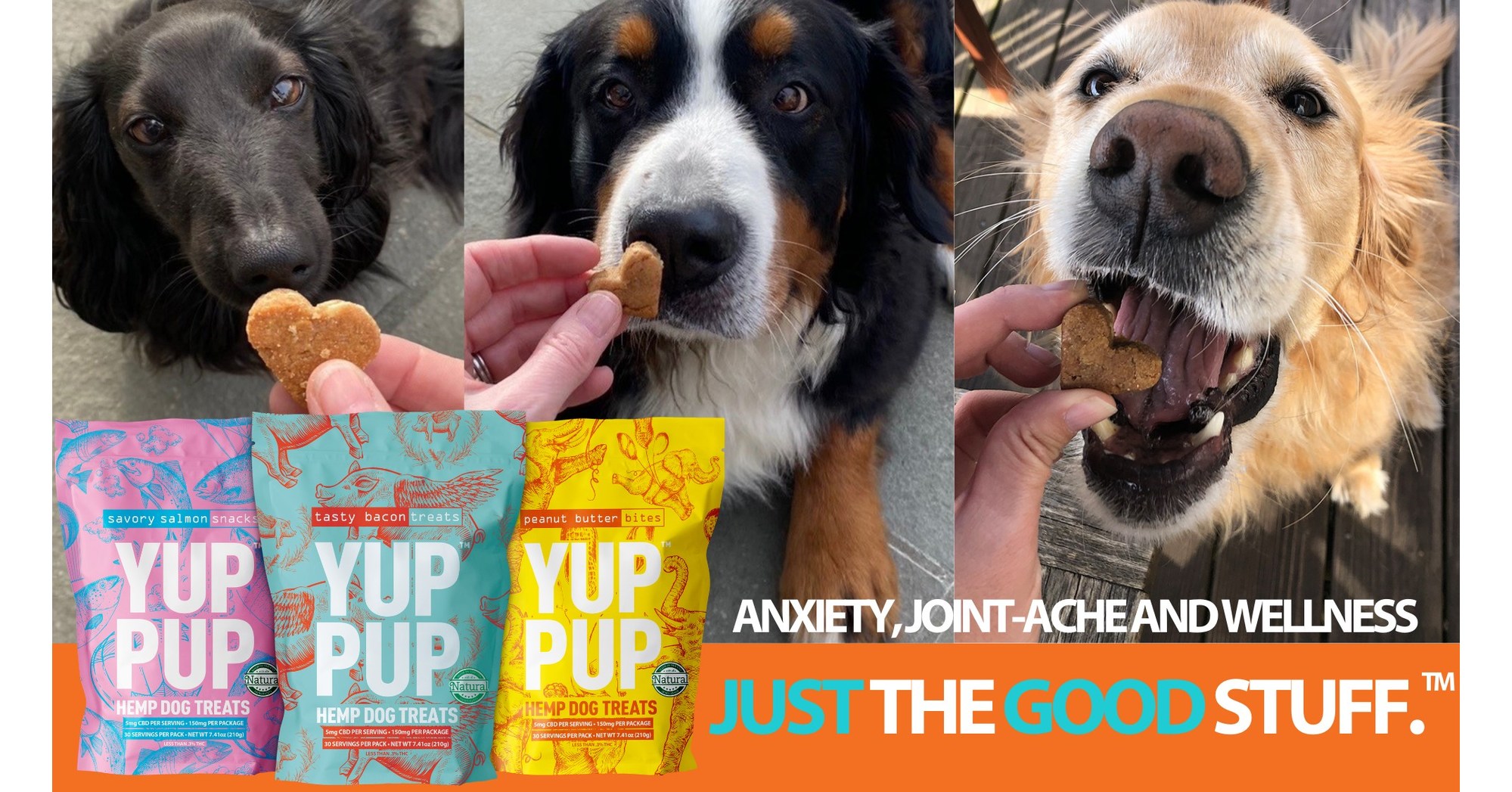 YUP PUP Launches All-Natural Hemp CBD Dog Treats