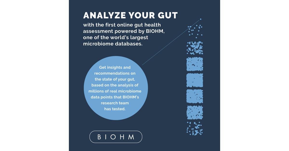 BIOHM Health Launches Interactive Gut Assessment Tool that Incorporates ...