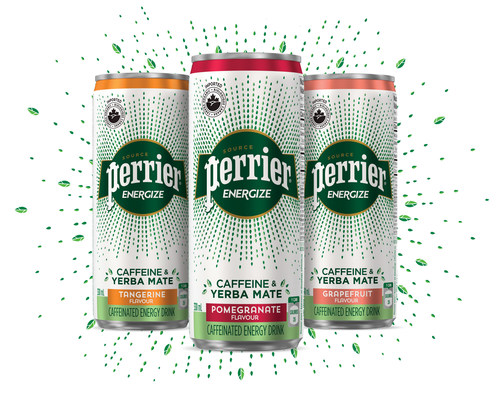 Announcing New Perrier Energize: Perrier's First Carbonated Energy ...