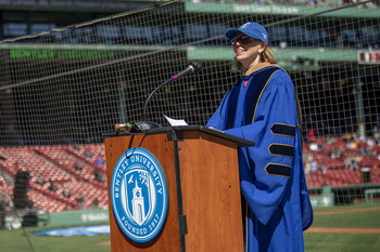 Bentley University Celebrates Commencement at Fenway Park