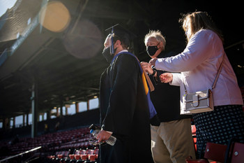 Bentley University Celebrates Commencement at Fenway Park
