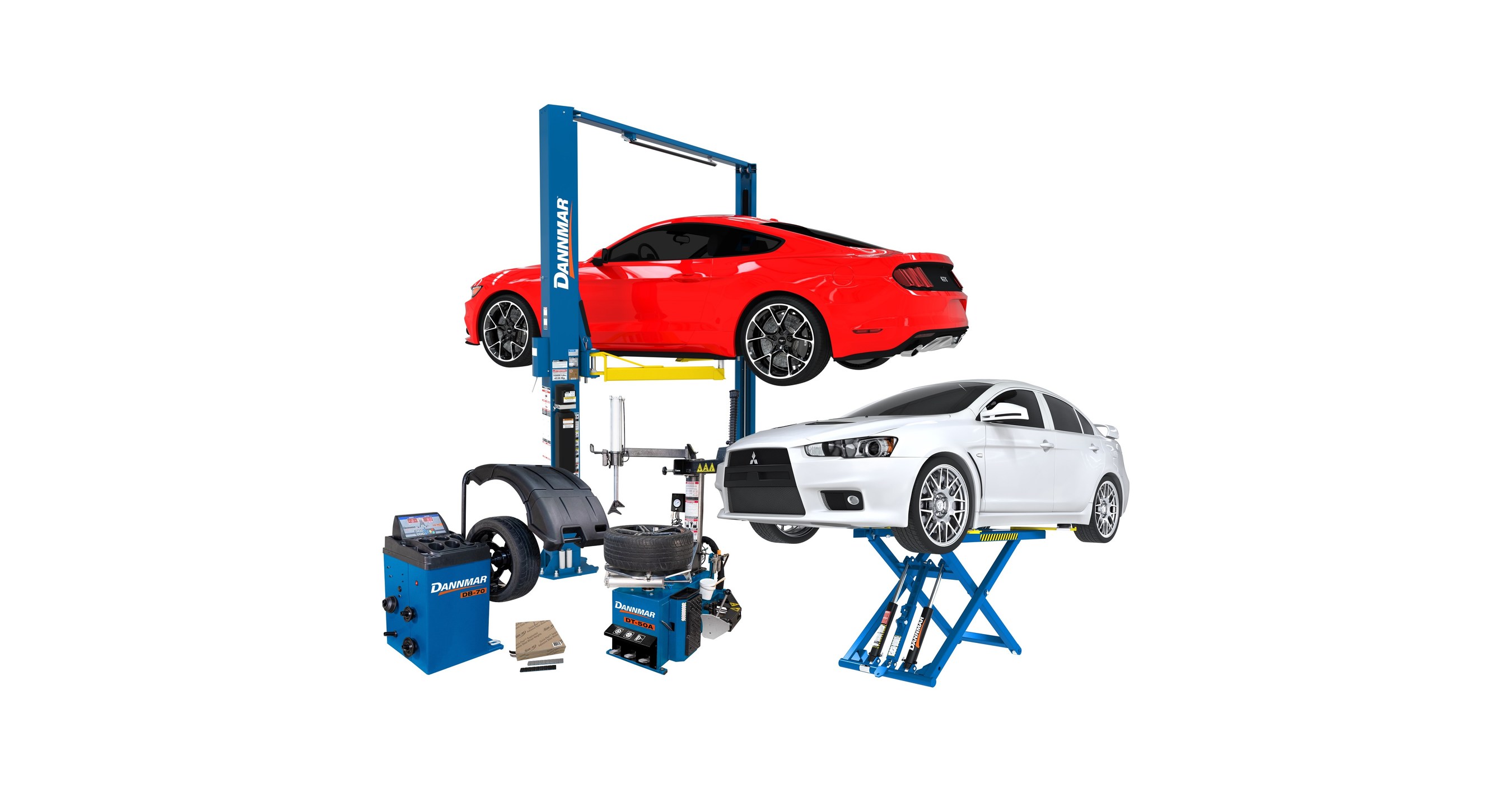 Dannmar Unveils Fully Upgraded Line of Car Lifts, Wheel Service Equipment