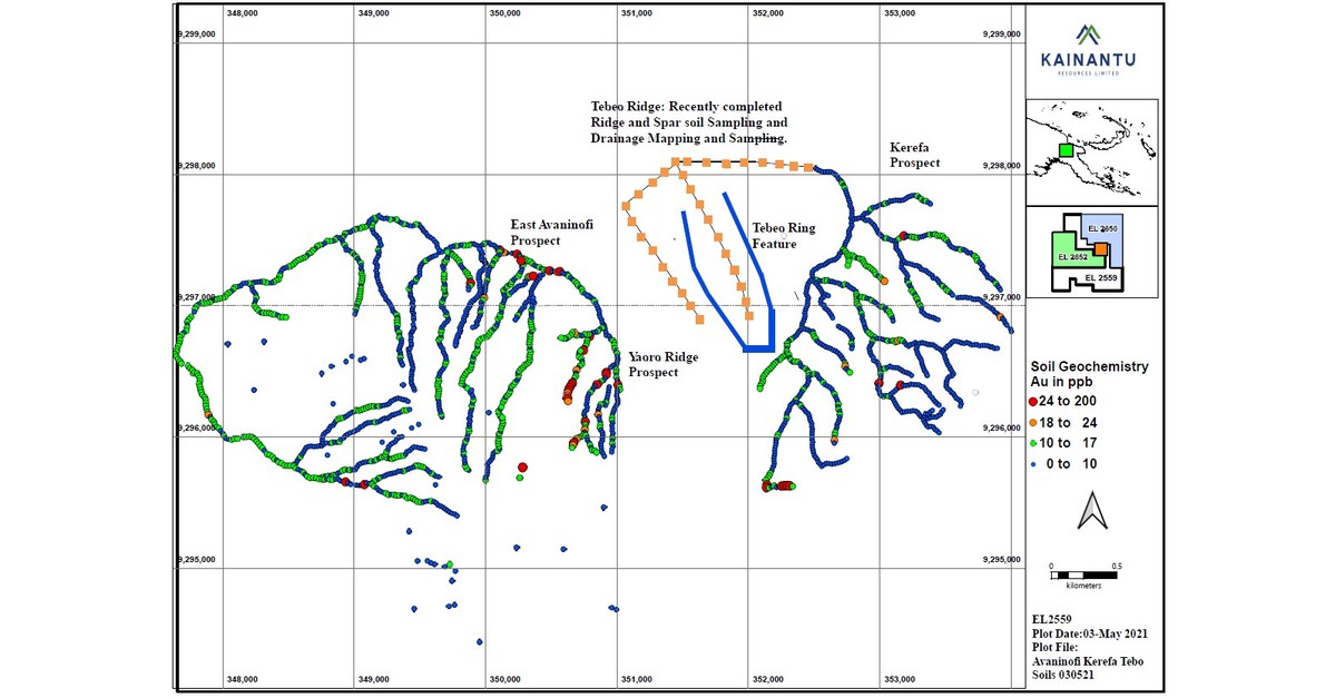Kainantu Resources Identified Three Prospects in Successful Exploration ...