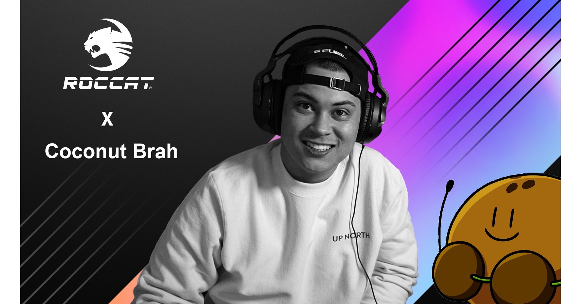 ROCCAT Partners With Famed YouTuber Coconut Brah