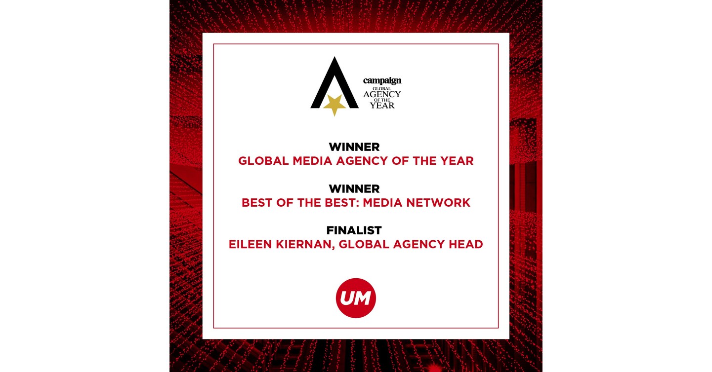 UM Named Campaign Global Media Agency of the Year