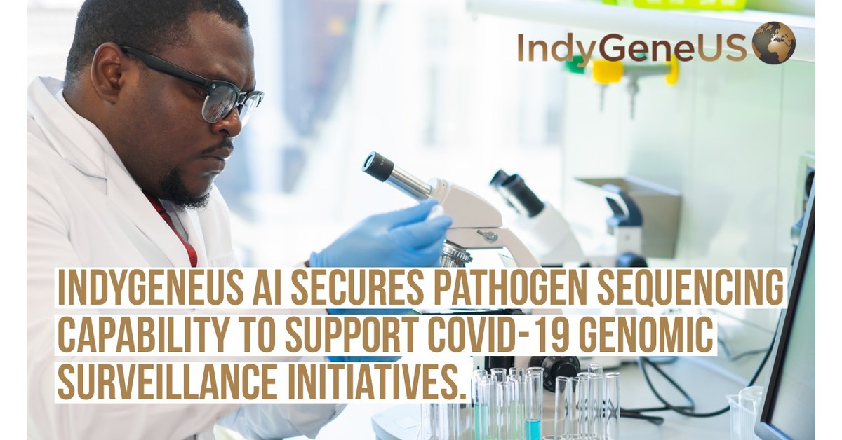 IndyGeneUS AI secures pathogen sequencing capability to support COVID ...