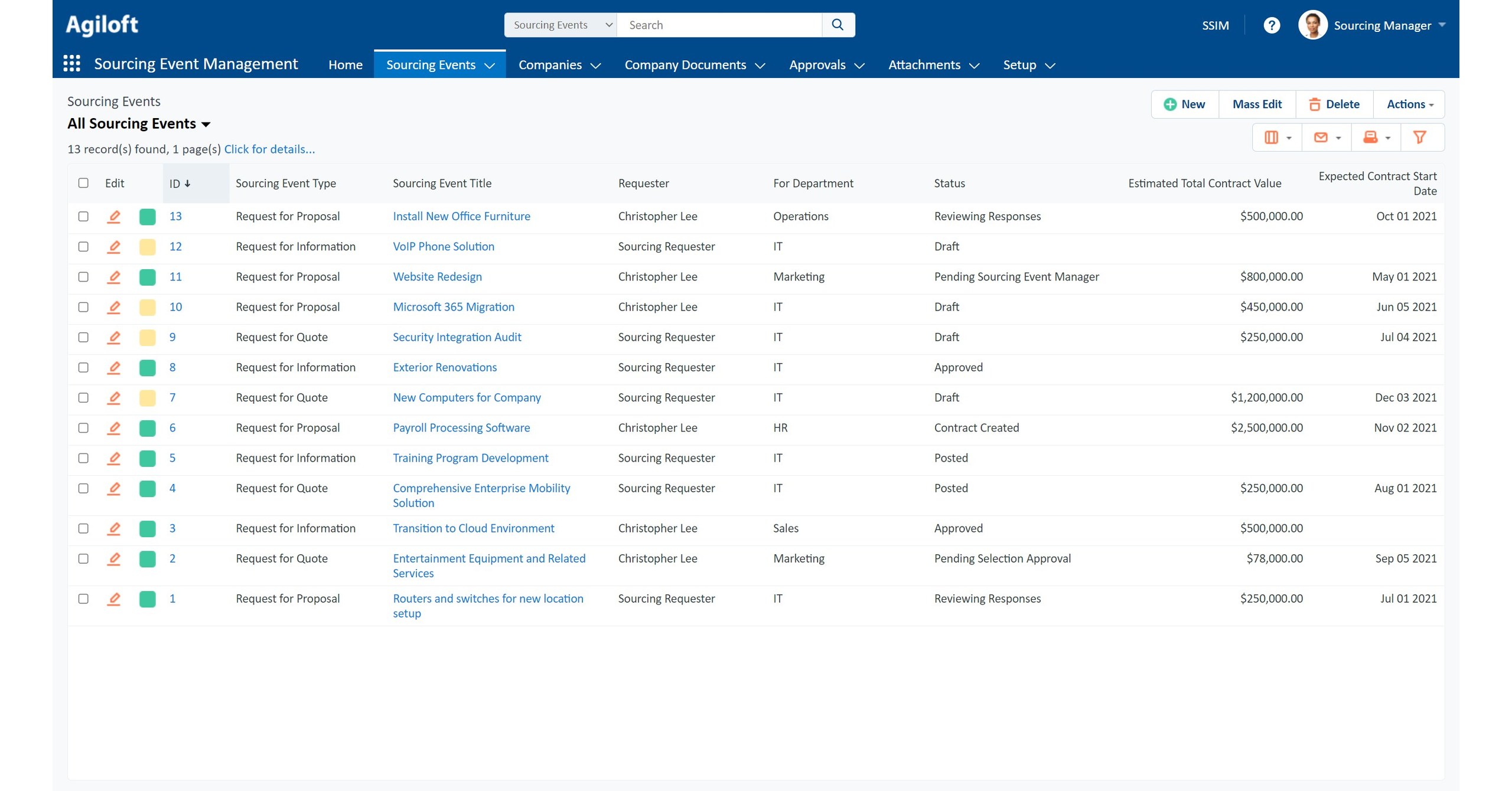 Agiloft Launches Module Add-On to CLM Platform for Improved Sourcing ...