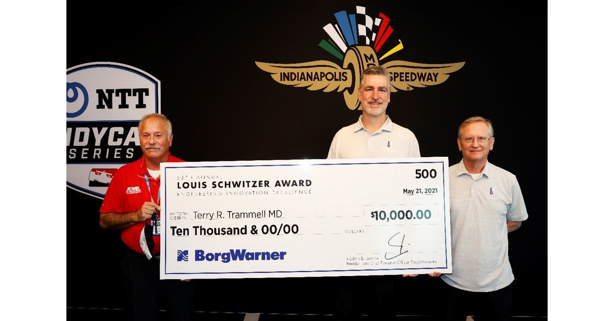 2021 Louis Schwitzer Award Honors Biomedical Engineering for INDYCAR® Driver Safety