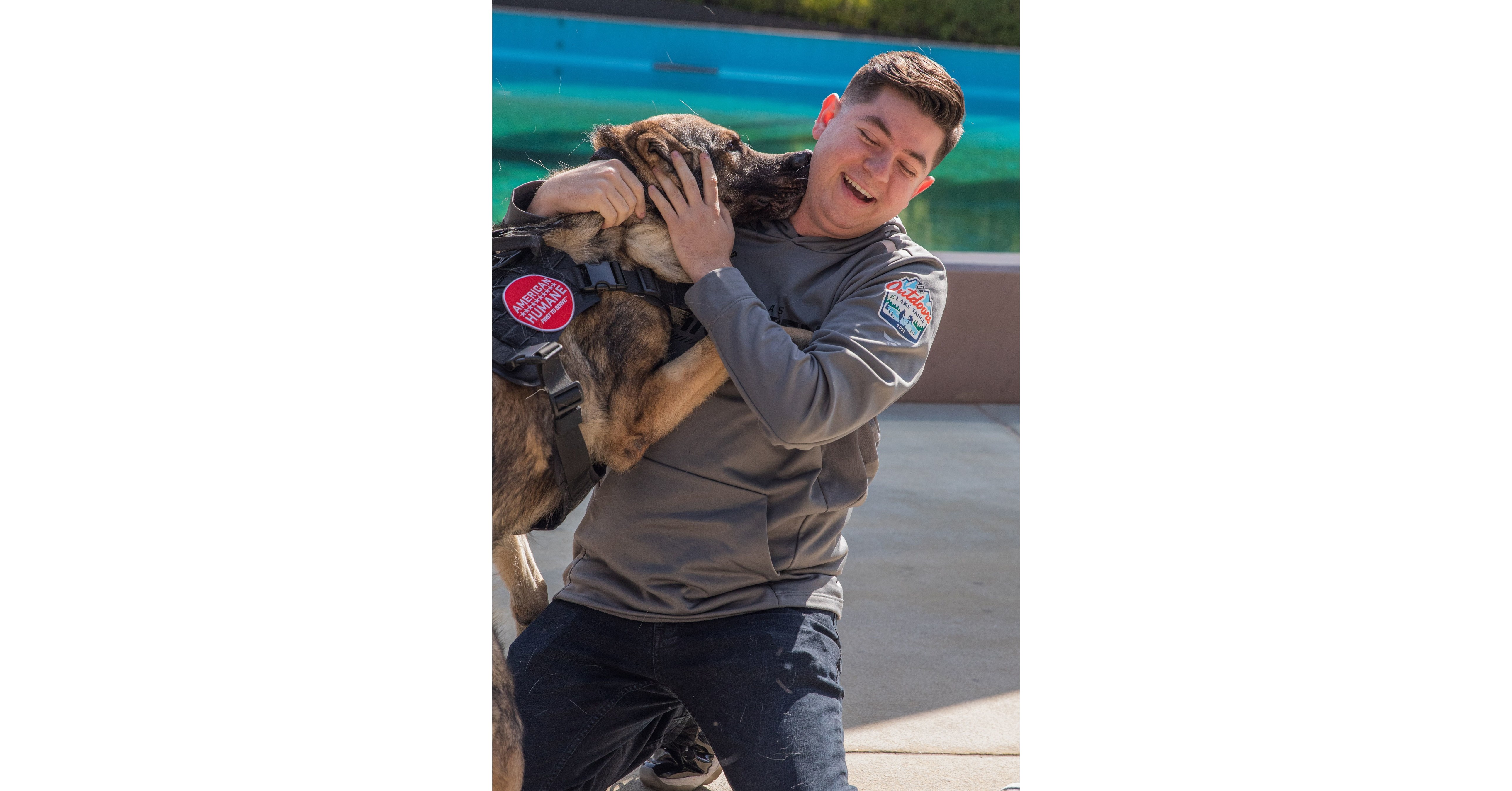 American Humane Reunites Heroic Military K-9 with Handler in Las Vegas