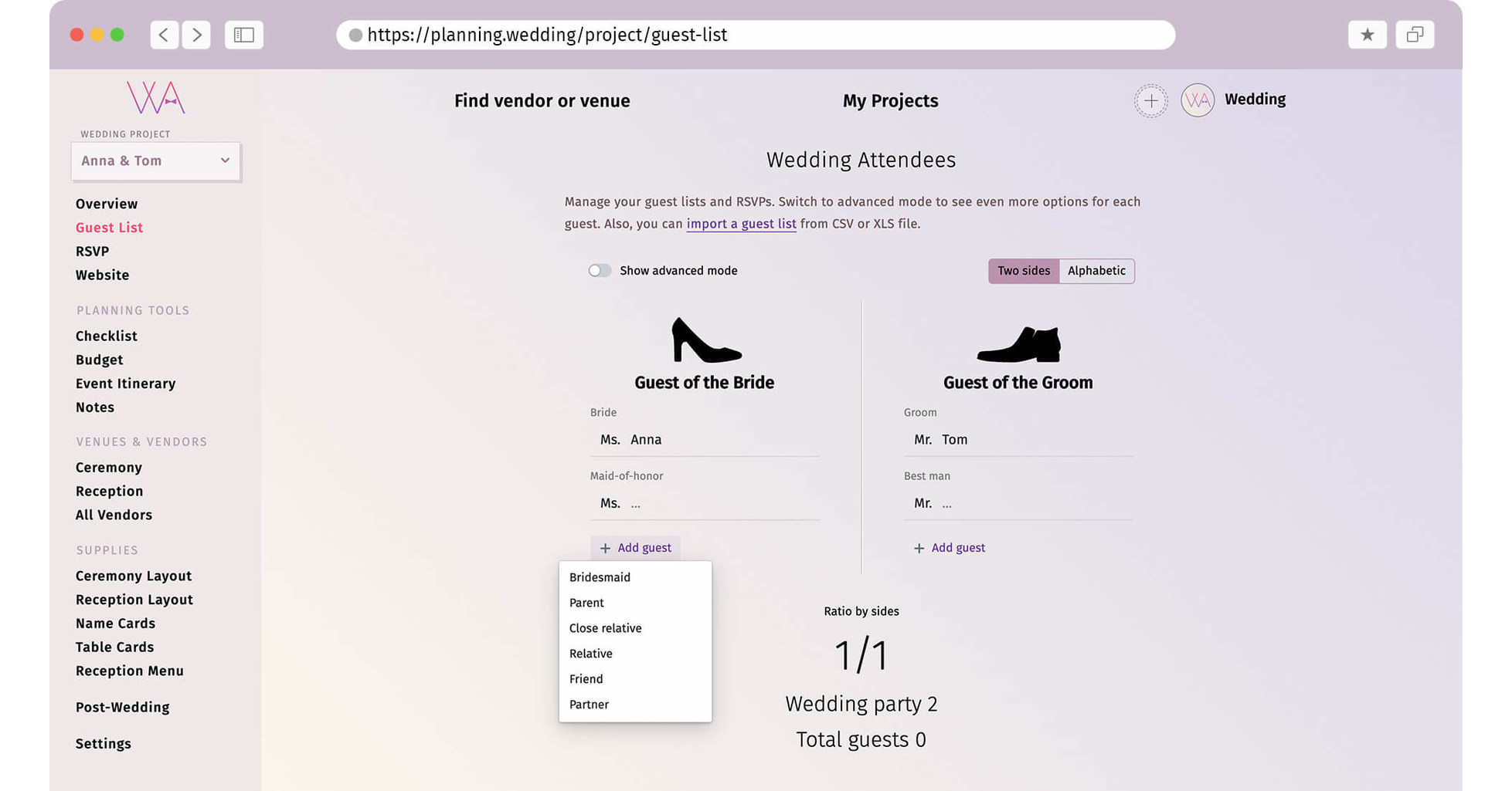 Wedding Planning Assistant Launches International Event Planning Platform