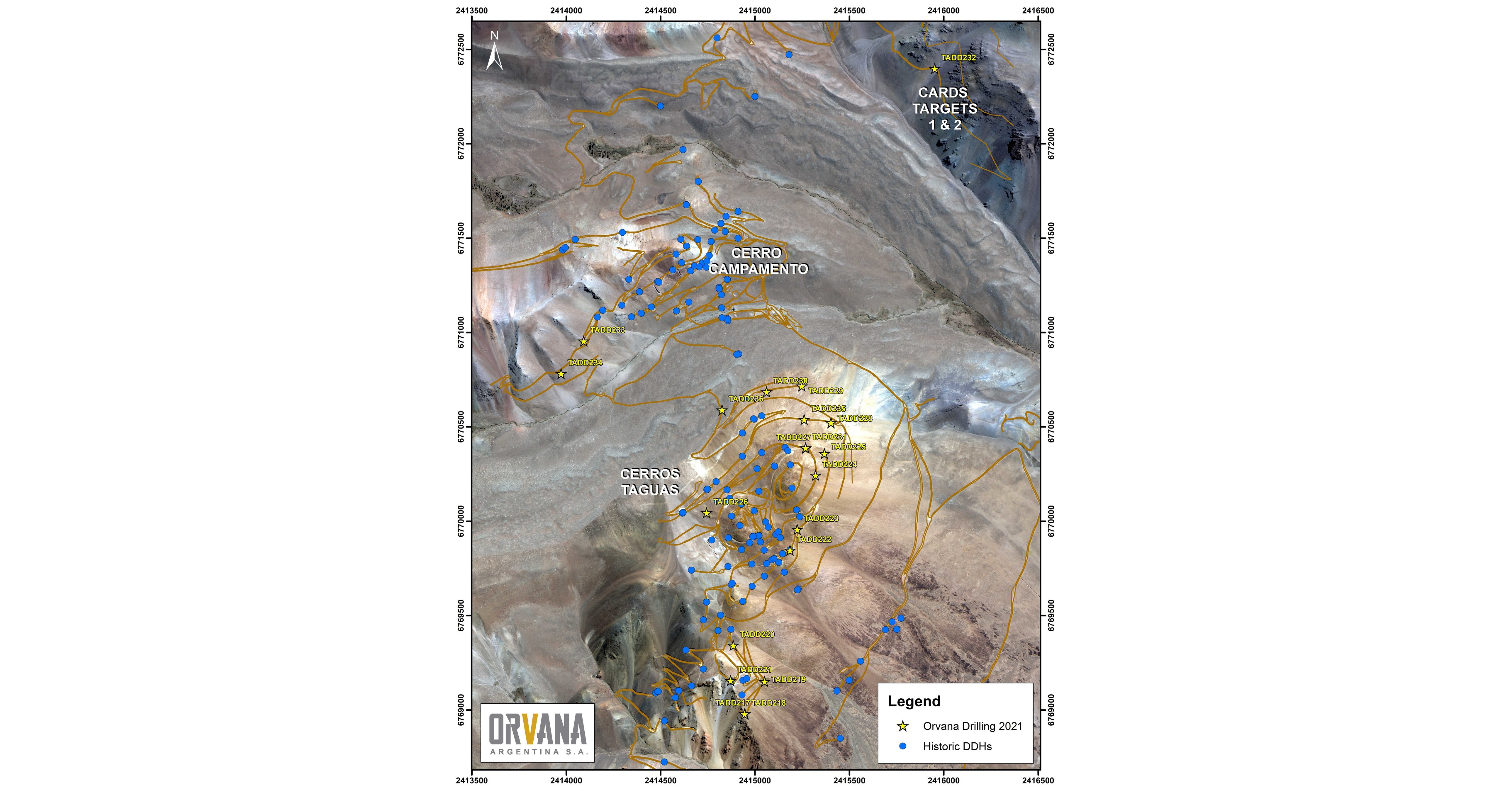 Orvana Announces the Completion of the Acquisition of the Taguas Property
