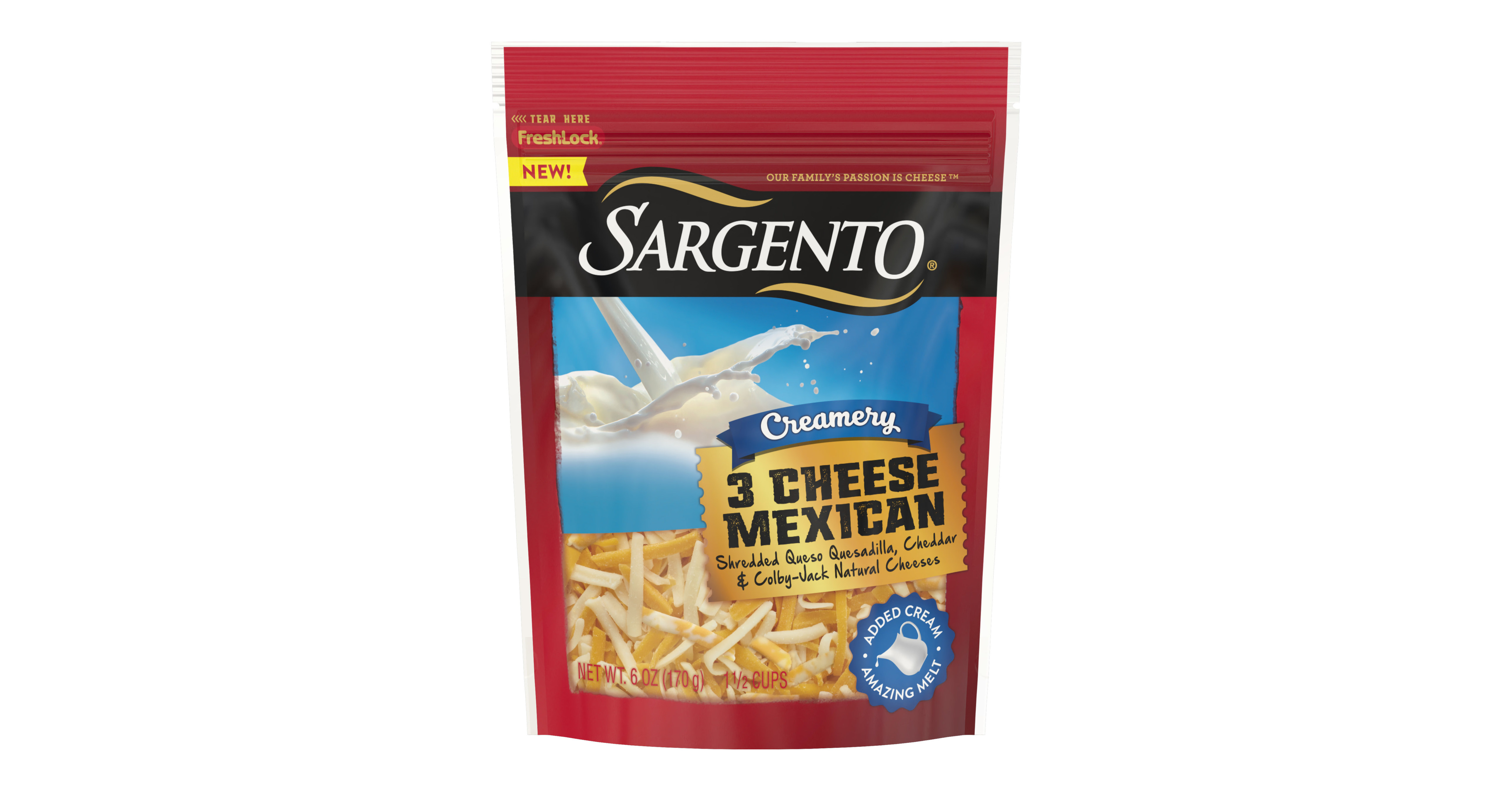 Sargento Foods Debuts Creamery Sliced and Shredded Cheeses