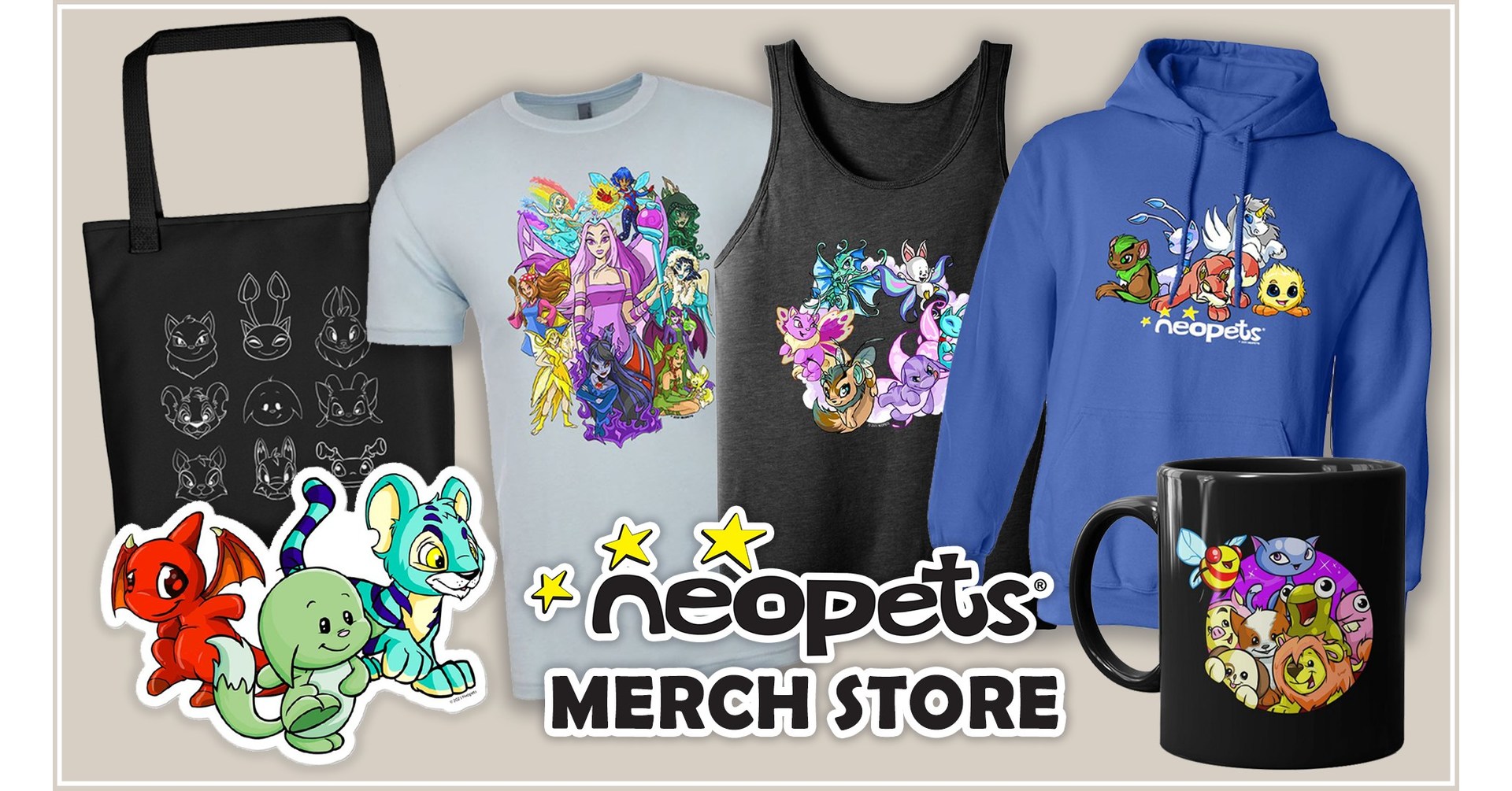 Neopets Launches its Official E-Commerce Website, Featuring New and ...