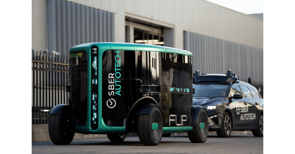 FLIP. First fully autonomous vehicle by SberAutoTech