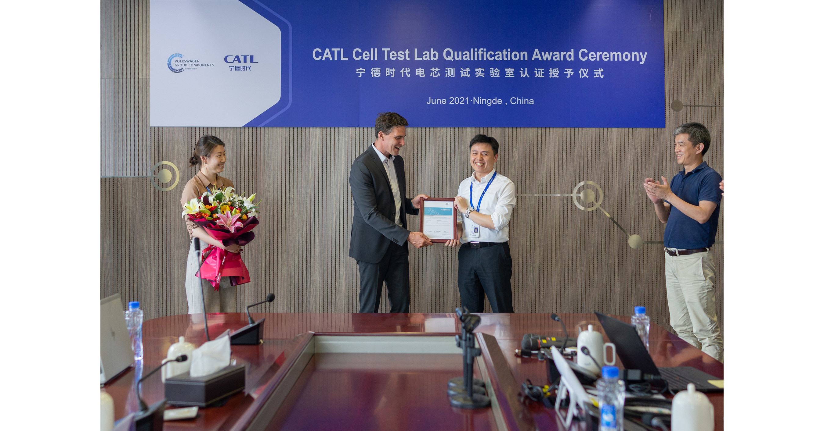 CATL becomes the first cell manufacturer received Volkswagen Group's ...