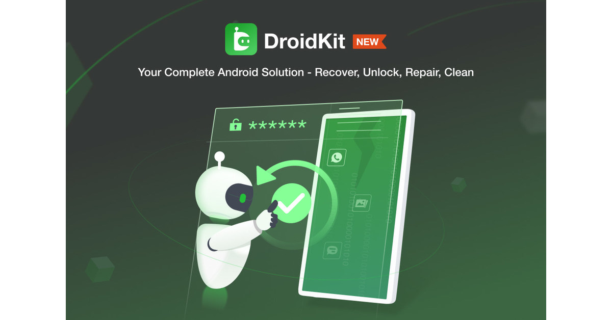 iMobie Released DroidKit - The Complete Android Solution to Recover Lost Data, Remove Lock ...