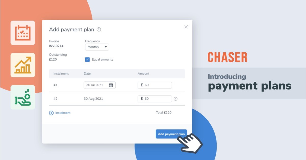 Chaser Introduces Payment Plan Options to Allow Users to Add and Chase Instalments for Unpaid ...