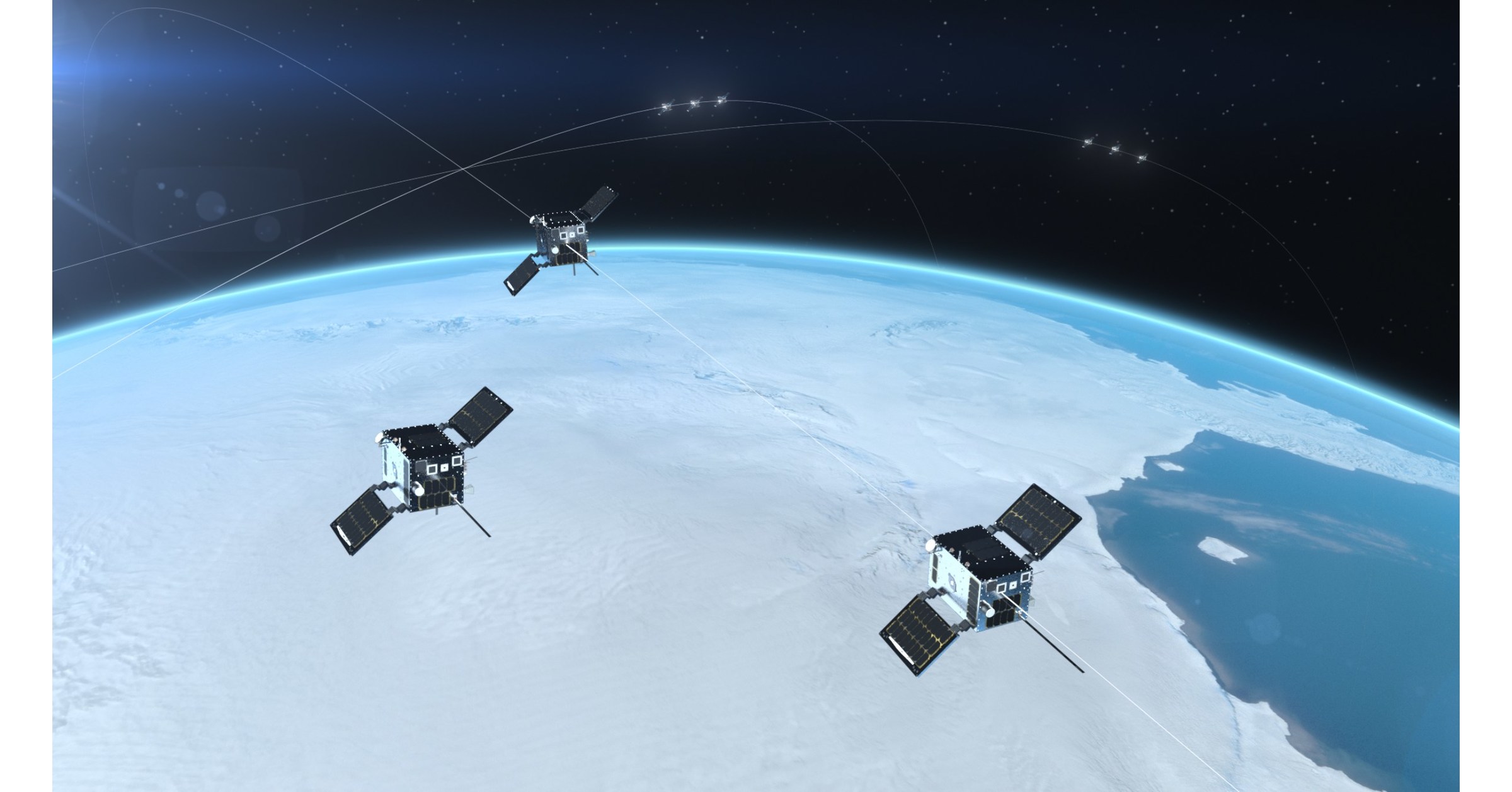 HawkEye 360's Third Cluster of Next-Gen Satellites Arrive at Launch Site