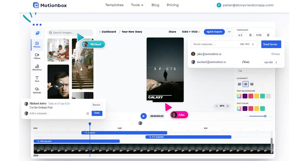 New Motionbox Collaborative Video Editing Tool Opens Up Video Creation ...