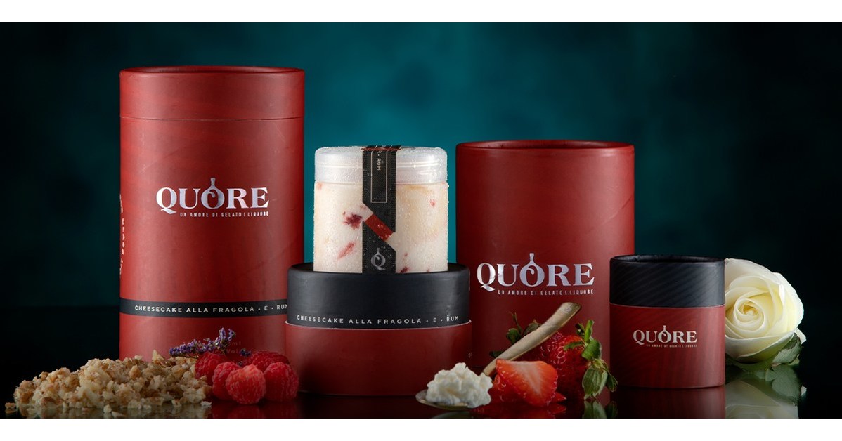 Love is in the Air With Quore Gelato and the Best Luxury Packaging