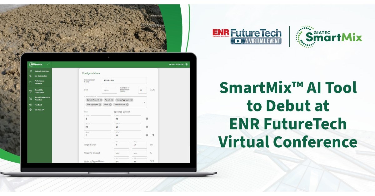 Breakthrough Concrete Artificial Intelligence Tool to Debut at ENR ...