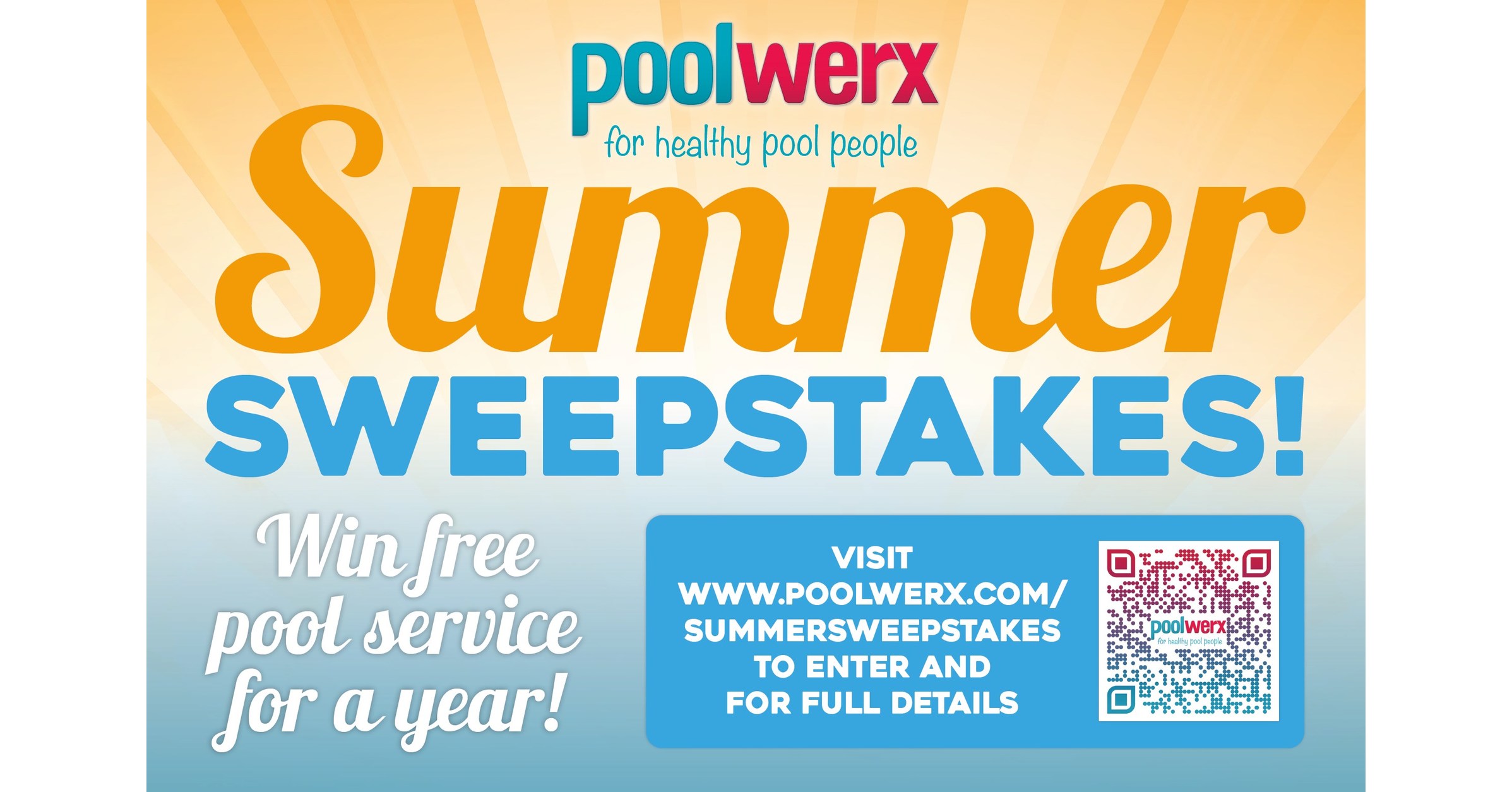 Poolwerx Launches Summer Sweepstakes