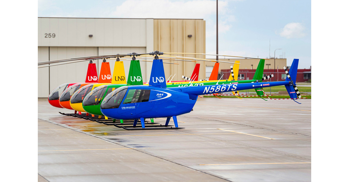 University of North Dakota Adds Another Robinson R44 Cadet to Training ...