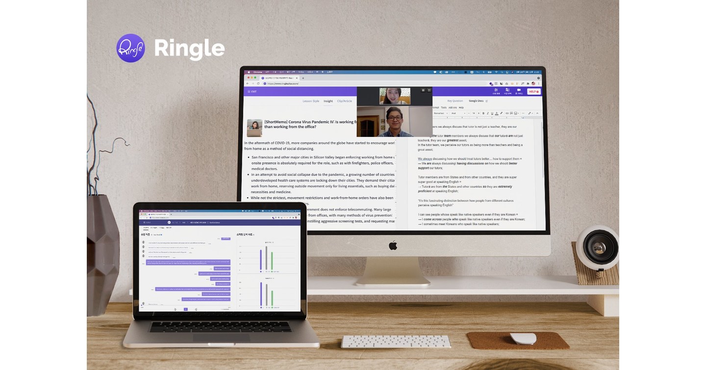 Ringle, online English learning service with 1:1 tutoring, raises $18M ...