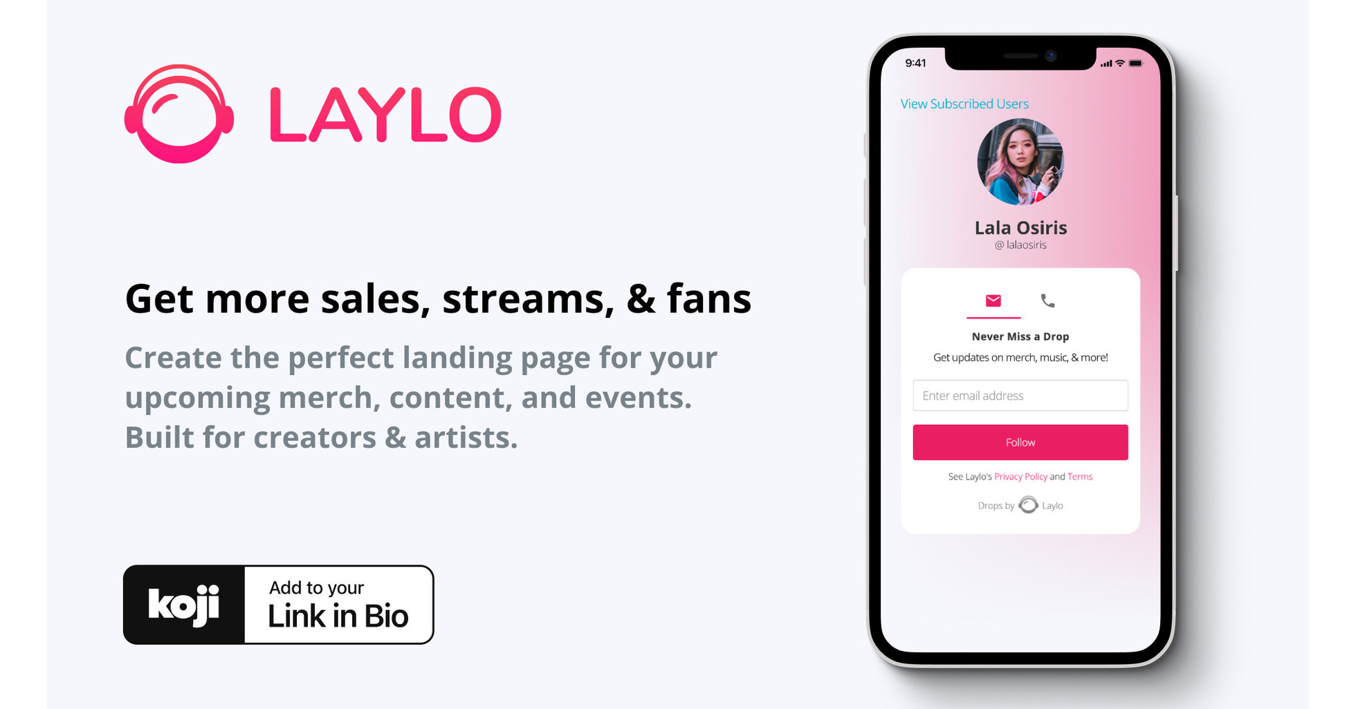 Creator Economy Startup Laylo Launches Koji App for Direct Fan Connections
