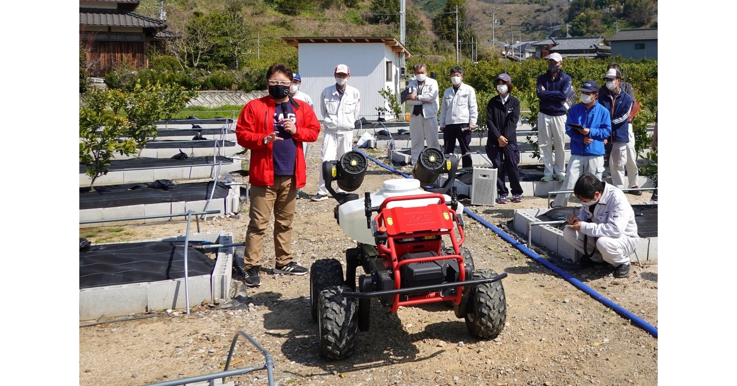 XAG R150 ground robot debuts to help Japanese farmers overcome aging
