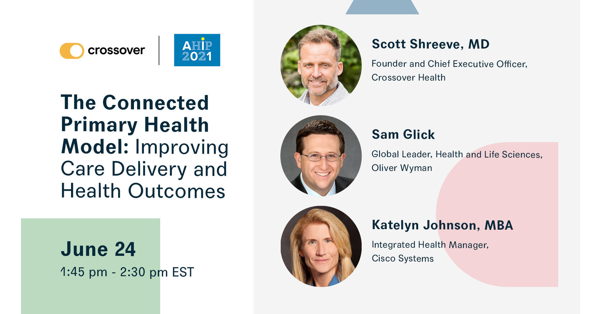 Crossover Health Presents Commercial Advantage Plan Design at AHIP ...