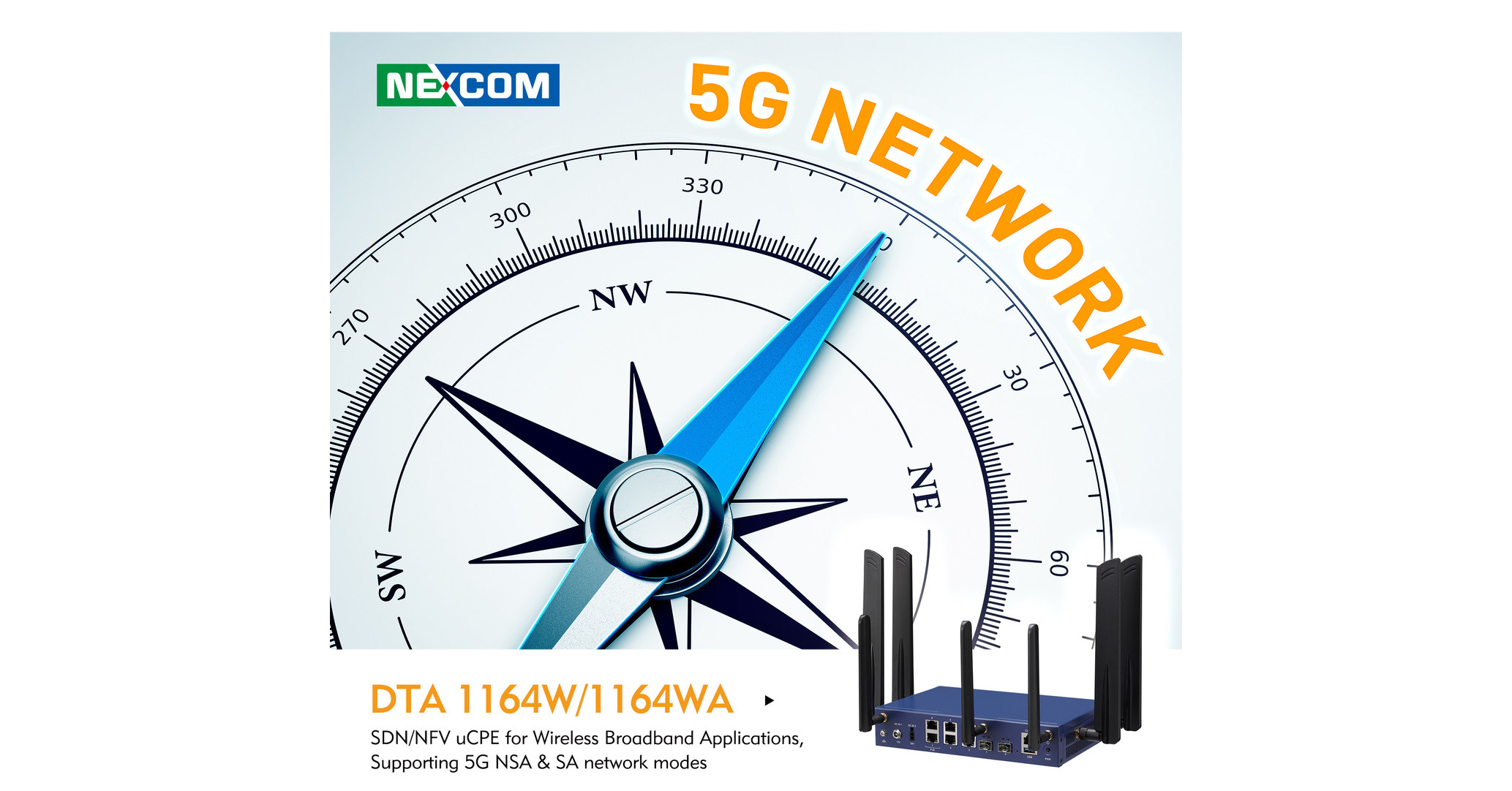 NEXCOM Introduces All-inclusive 5G uCPE Solution