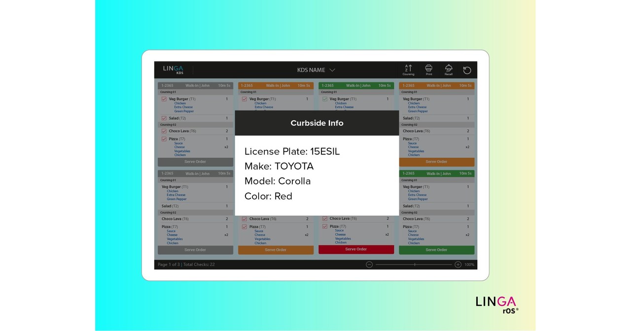 LINGA rOS® Shares the Impact of Their Curbside and Kitchen Display ...