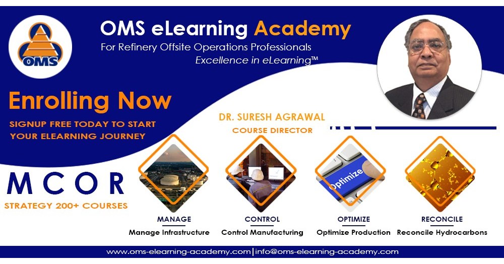 OMS Launches "OMS eLearning Academy® for Downstream Refining Operations"